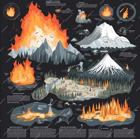 An Infographic Explaining The Wildfire Cycle From Ignition And Spread To Containment And