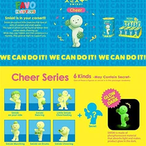 Promo Smiski Glow In The Dark Cheer Series Blind Box Figure Diskon 12 Di Seller Favo Playtoys