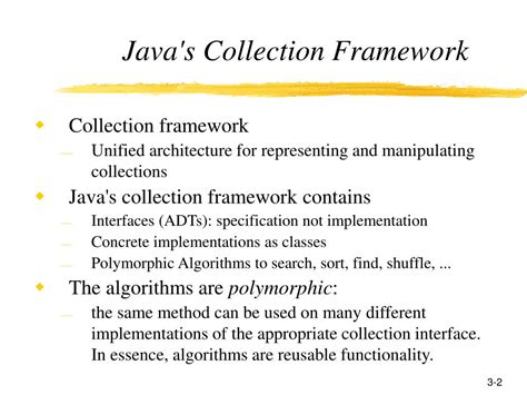 Ppt Some Of Javas Collection Framework Powerpoint Presentation Free