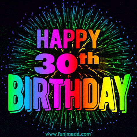 Happy 30th Birthday Animated S