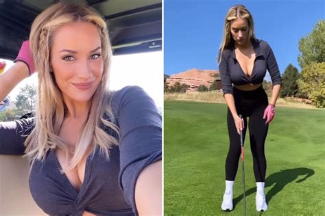Paige Spiranac Boasts Her Boobs Are Out As She Shows Off Extreme