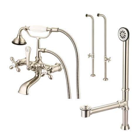 Clawfoot Tub Faucet And Supply Line Kit Vintage Tub And Bath