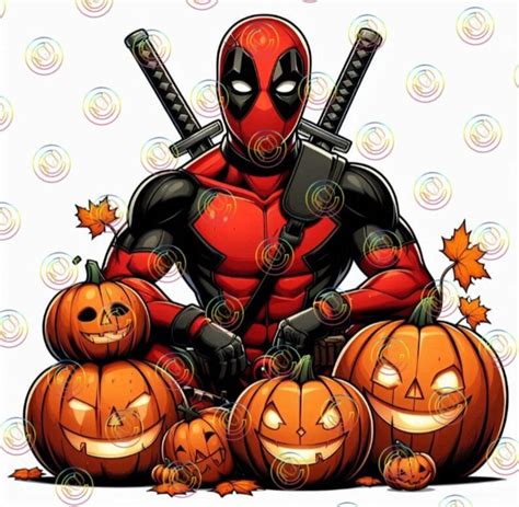 Deadpool Halloween Deadpool Horror Deadpool Trick Or Treat Png File