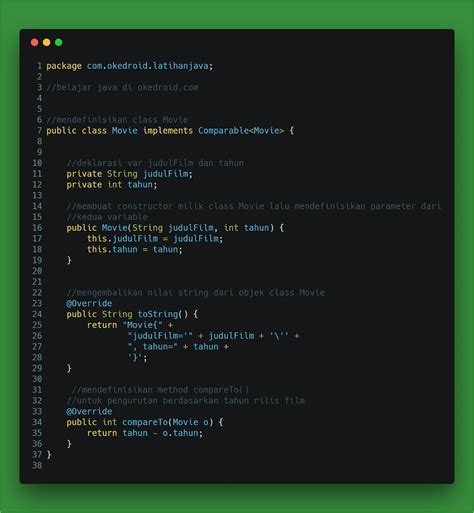 Cara Mengurutkan Sorting List Dengan Comparable Di Aktivitas Java