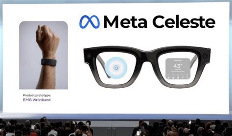 Meta Cuts Price Of Upcoming Celeste Ar Smart Glasses To Usd 800