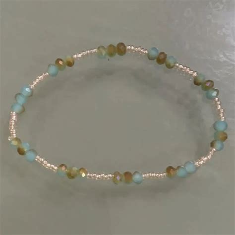 10 G Multicolor 19cm Glass Beaded Bracelets At Rs 25piece In New Delhi