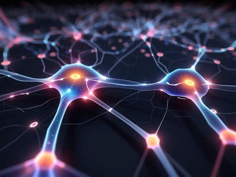 Premium Ai Image Neurons And Cells System 3d Rendered Image Of
