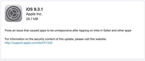 Apple Releases IOS 9 3 1 With Fix For Link Bug Ars Technica