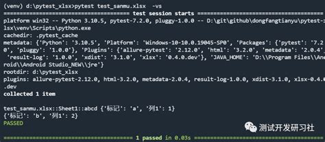 Pytest Xlsx Hook Excel