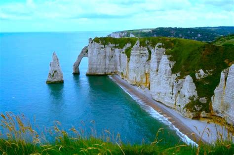 Cliffs Of Étretat In Normandie France