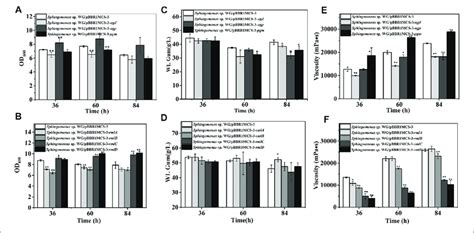 Fermentation Results Of Over Expression Strains Containing Genes