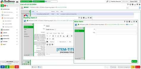 Elearning Platform With Navigation Sequence In Courses