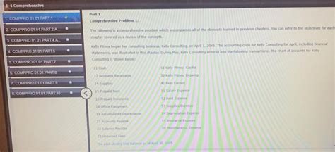 Solved 1-4 Comprehensive 1. COMPPRO.01.01. PART 1 Part 1 | Chegg.com