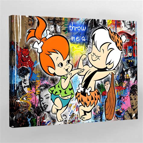 Graffiti Cartoons Wall Art Graffiti Cartoons Cartoon Wall Pop Art