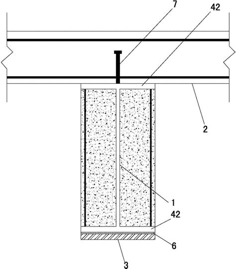 一种免防火涂料的组合梁的制作方法