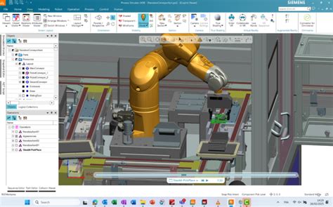 Advancing Robotic Simulation In Process Simulate X With Stäubli Rcs