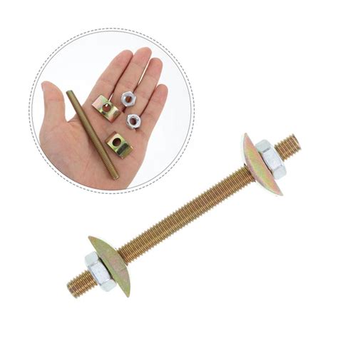 8 Pcs Fixed Connector Bed Brackets For Frame Bunk Bolts And Nuts £19 19