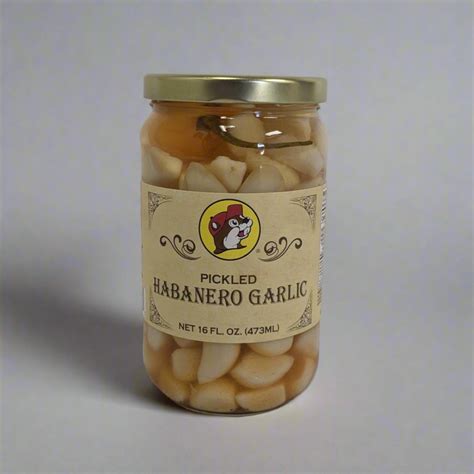 Authentic Buc Ees Pickled Habanero Garlic Available Here Texas Snax