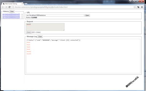 websocket test client 数创社