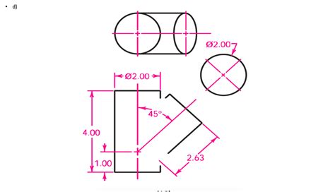 Solved Question Draw The Views Given Complete The Line Chegg