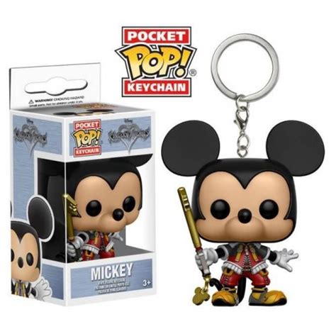 Funko Mania Funko Keychain Mickey Chaveiro Kingdom Hearts Disney