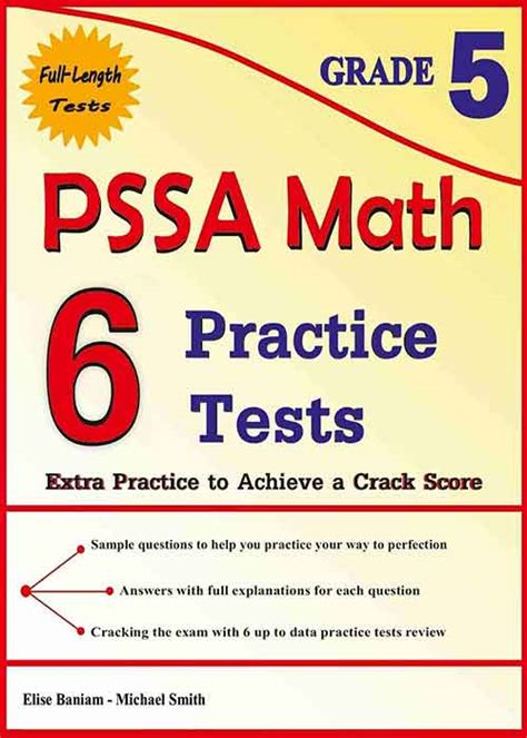 6 Pssa Math Practice Tests Grade 5 Extra Practice To Achieve A Crack