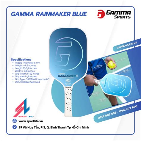 Gamma Rainmaker Blue Sportlife