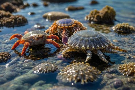 Premium Photo Default Tide Pool Creatures