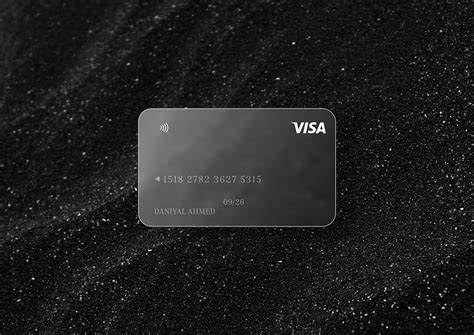 Glass Card By Daniyal Ahmed On Dribbble