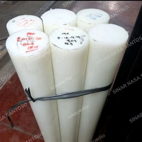 Jual Nylon Pe Batangan 100mm X 50cm Nylon Pe Rod Polythylene