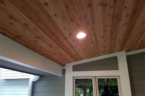 Timbertech Deck With New Deck Roof And Cedar Carsiding Deck Other By Deck And Drive