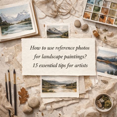 How To Use Reference Photos For Landscape Paintings 15 Essential Tips