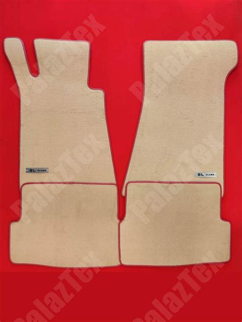Custom Velour Mercedes R107 Floor Mats 19711989