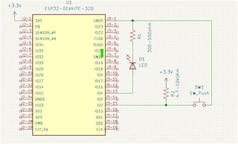 Lesson 2 Gpio Basics Led And Button Control On Esp32