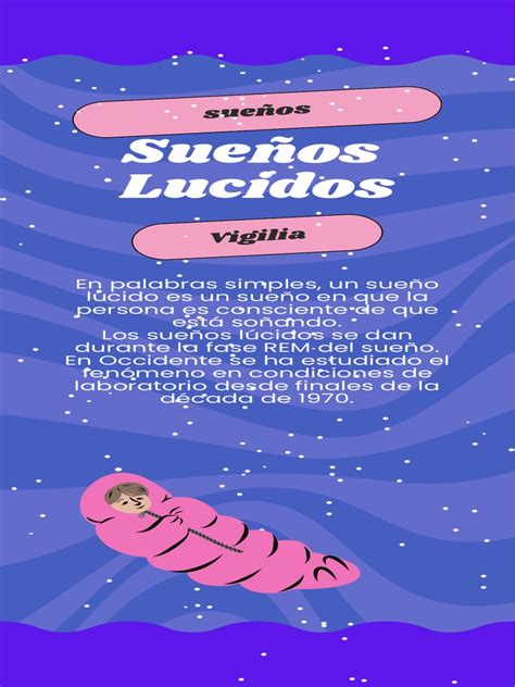 Sueños Lúcidos Y Vigilia Conexiones Pdf Sueño Sueño Lúcido