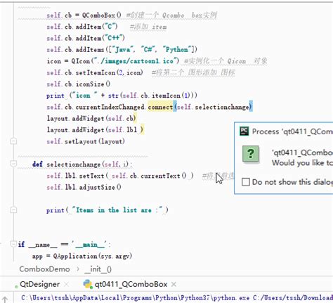 pyqt5 comboxdemo 下拉选项组件 pyqt 自定义下拉 csdn博客