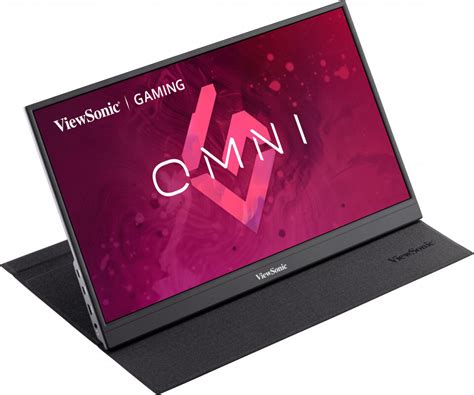 Портативный игровой монитор ViewSonic VX1755 весит менее 1 кг