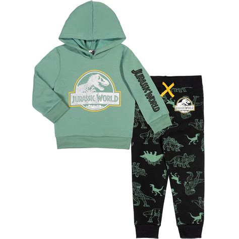 Jurassic World Jurassic World Dinosaur T Rex Fleece Pullover Hoodie And
