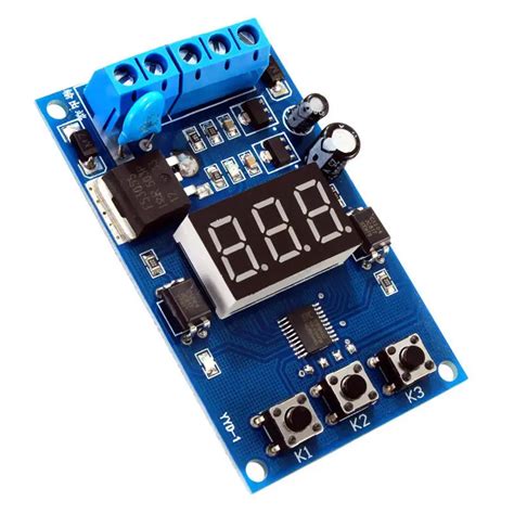 Sec Min Pulse Signal Control Board Circuit Motor LED Delay Timer