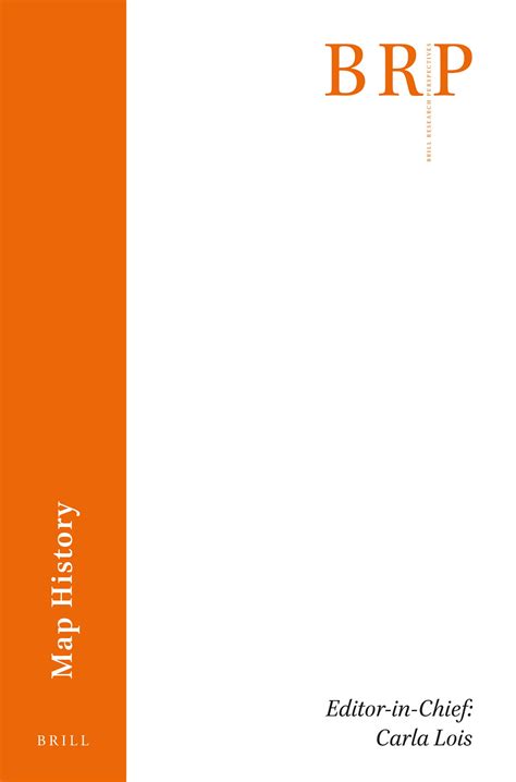 Brill Research Perspectives In Map History Brill