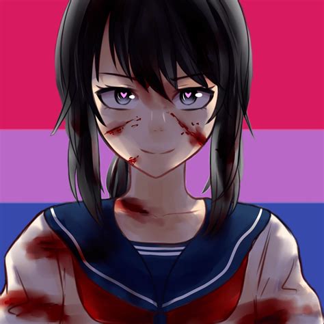 Posting Canon Lgbt Characters Day 16 Ayano Aishi From Yandere