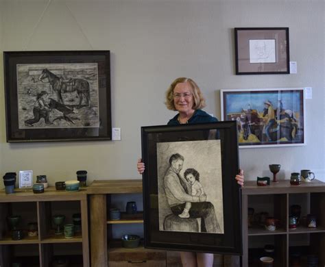 Sara Bledsoe Celebrating Fathers For Latest Art Show Sterling Journal Advocate