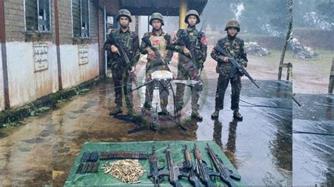 မိုးကုတ် အချုပ်ထောင် တပ်စခန်းကို Tnla သိမ်းပိုက် — မြန်မာဌာန