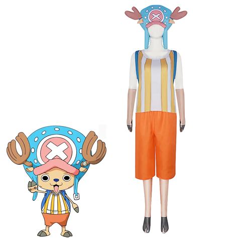 1 Piece Tony Tony Chopper Cosplay Costume Suit Unisex Reindeer Outfit