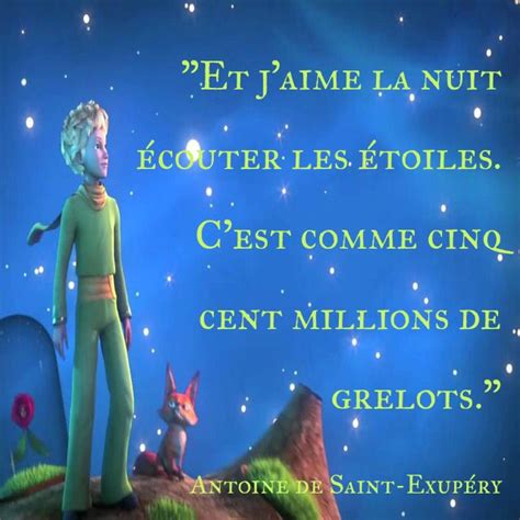 Et Jaime La Nuit écouter Les étoiles Cest Comme Cinq Cent Millions