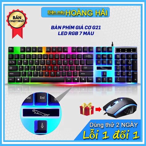 G Color RGB LED Mechanical Computer Keyboard Comes With GAMING Mouse Warranty Shopee