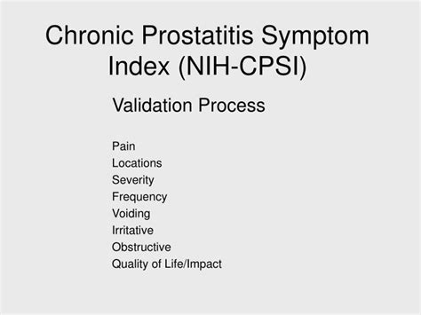 Ppt Prostatitis Powerpoint Presentation Id1406222