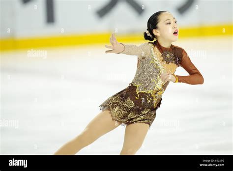 Tokyo Japan 25th Oct 2015 Moa Iwano Figure Skating 19th Japan Novice Figure Skating