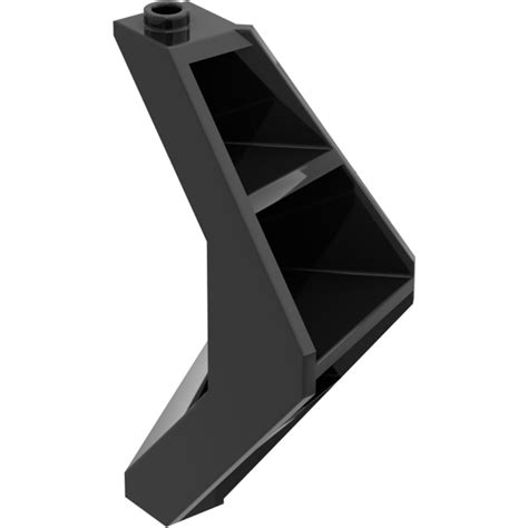 Lego Black Panel 4 X 4 X 6 Outward Sloping Corner 4737 Brick Owl Lego Marketplace
