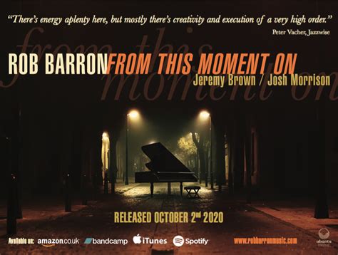 Rob Barron • Jazz Pianist • Composer • Arranger Based In London Uk